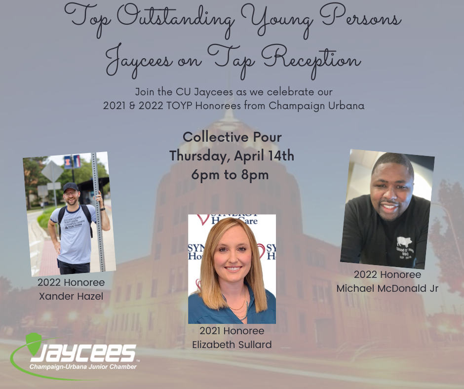 Jaycees on Tap – Top Outstanding Young Persons Reception – Champaign ...